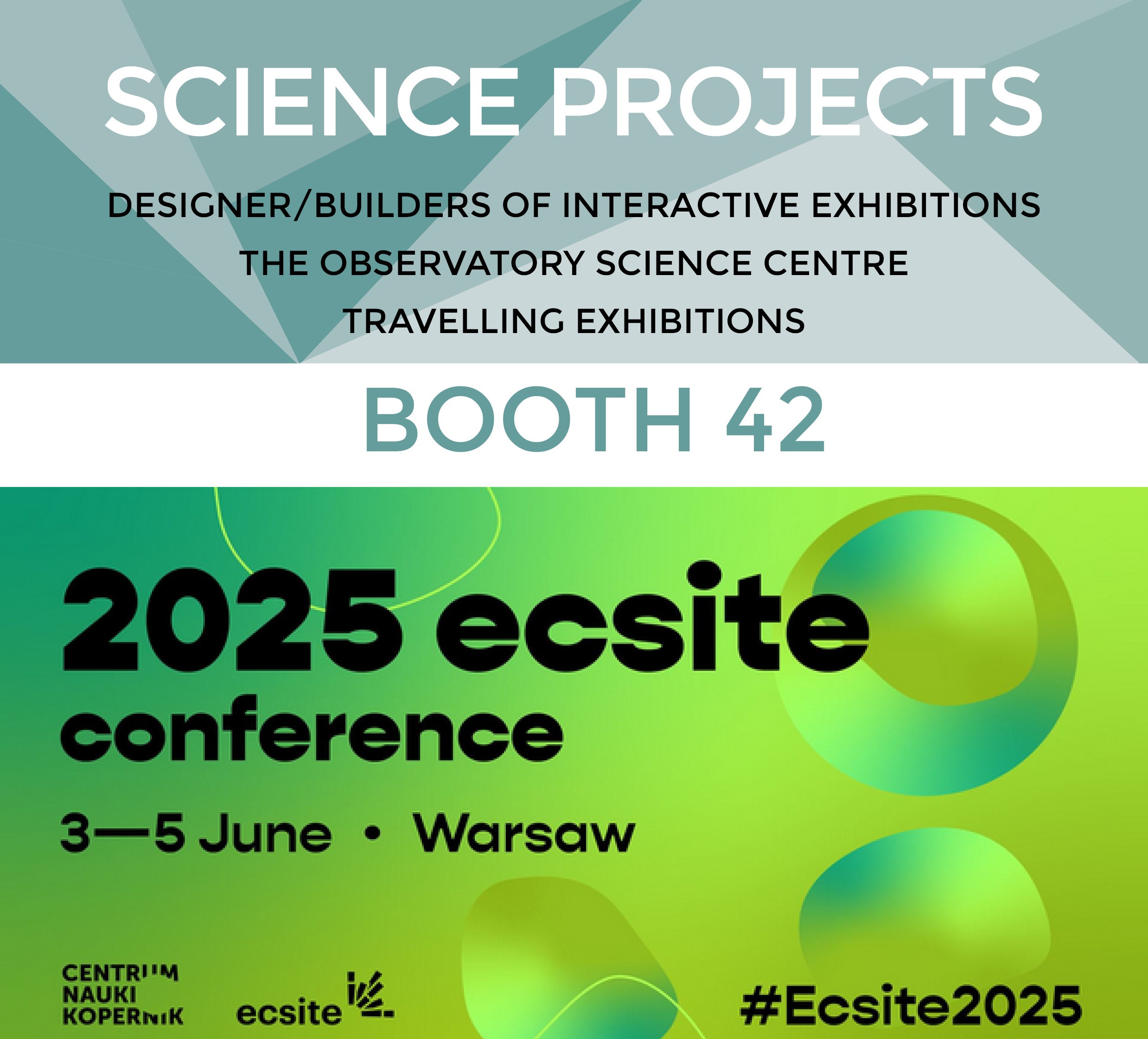 See you at ecsite 2025 – Science Projects